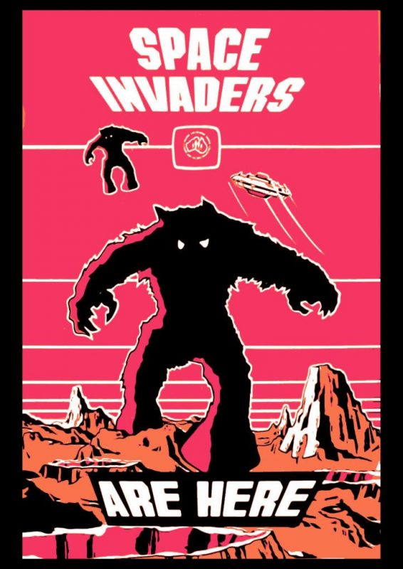 Space Invaders Poster