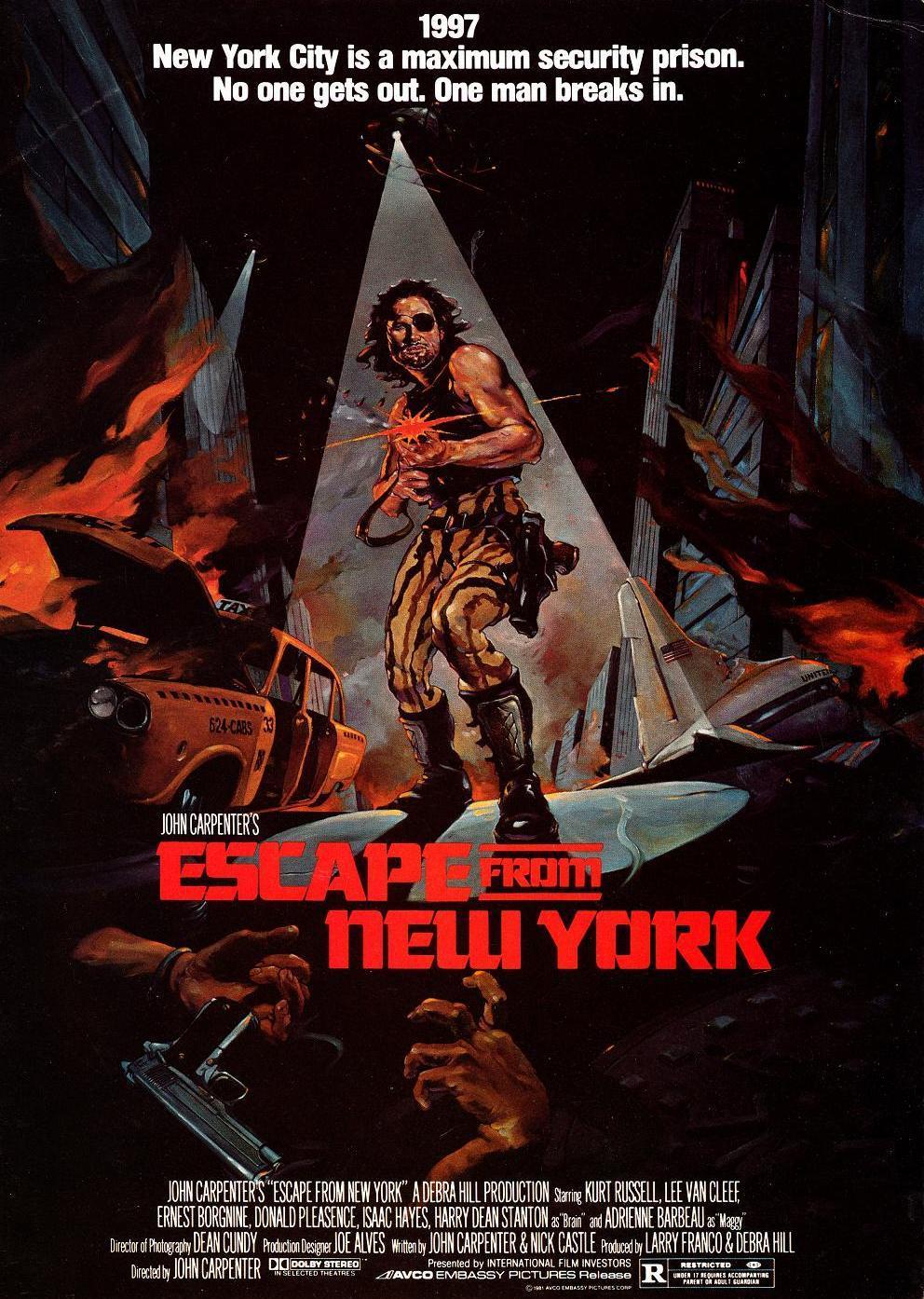 Escape From New York alternate poster 2