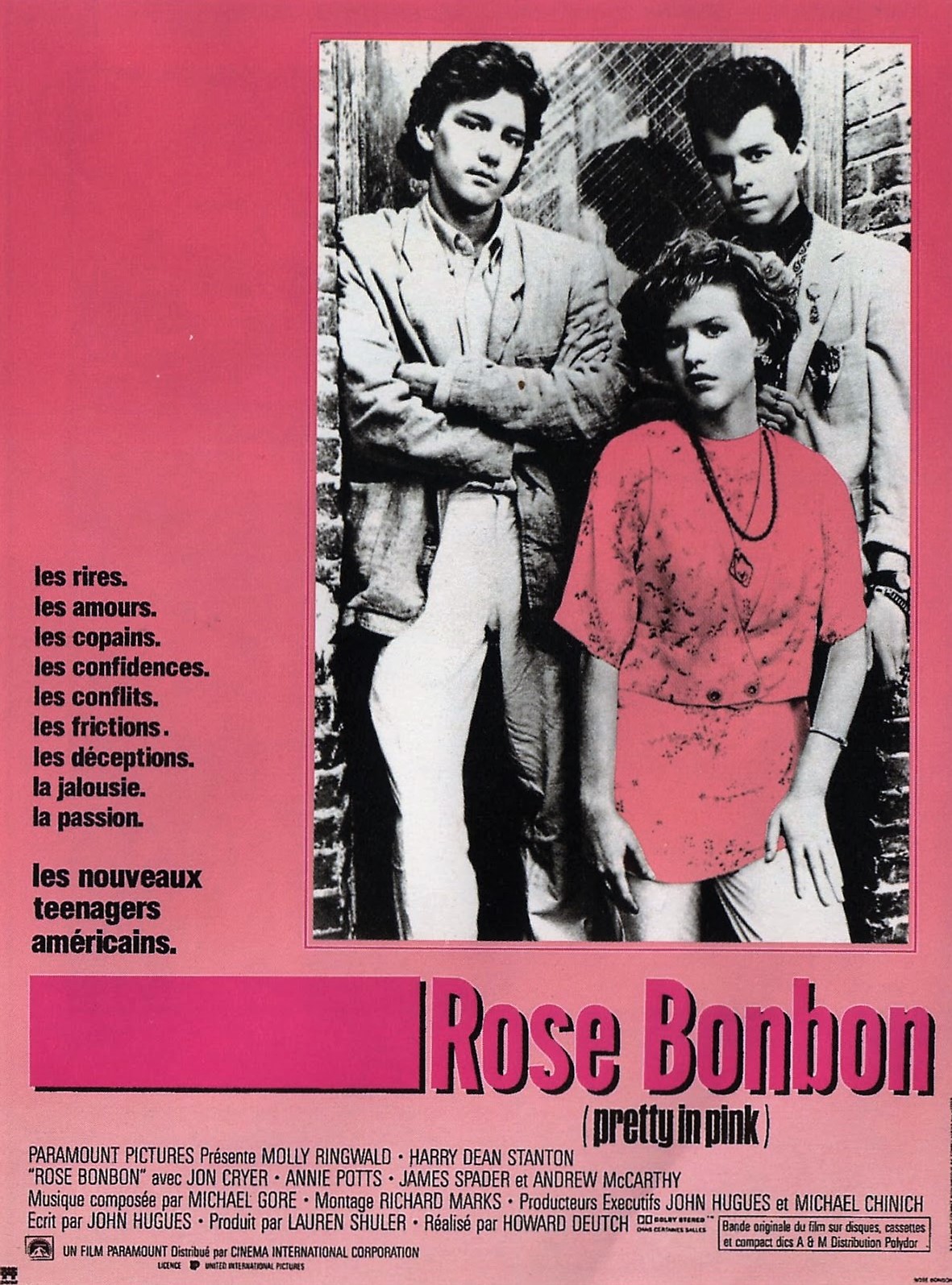 Pretty in Pink French poster